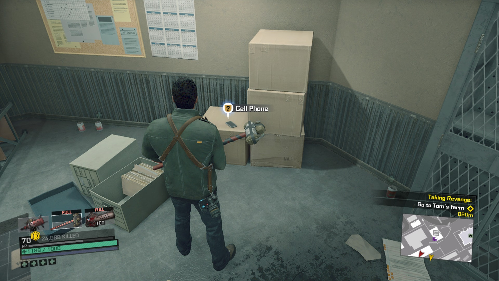 Cell Phone Location Guide - North Peak - Dead Rising 4 - Neoseeker