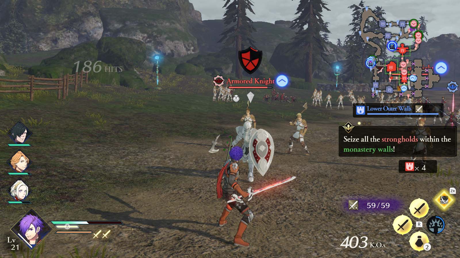 Chapter 4 The Battle of Garreg Mach Guide - Fire Emblem Warriors: Three ...