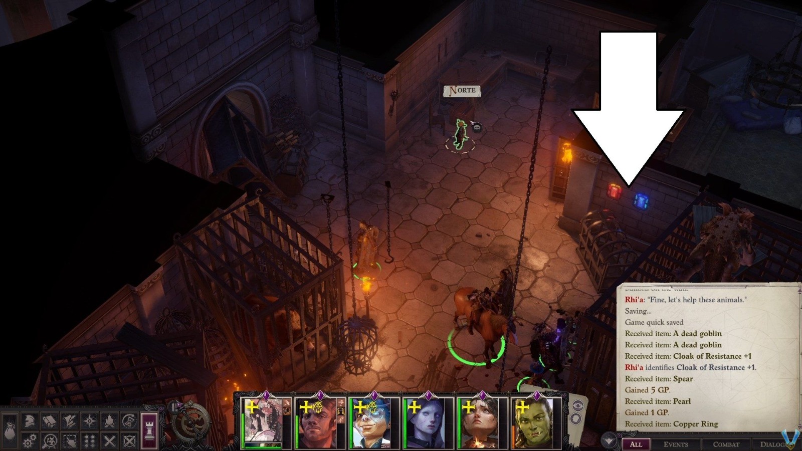 The Lord of Nothing - Free the animals Walkthrough - Pathfinder: Wrath ...