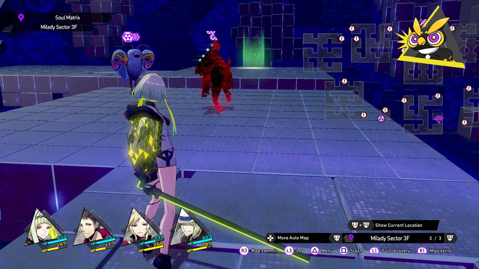 Milady Sector Cleanup 3 Directive Guide Soul Hackers 2 Neoseeker
