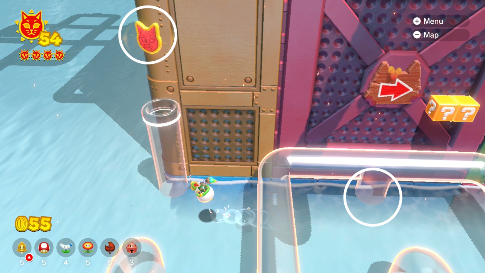 Pipe Path Tower - All Cat Shine Locations - Bowser's Fury Walkthrough ...