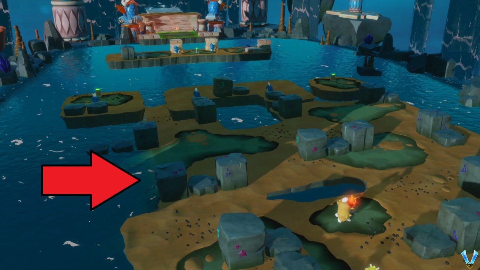 Mario + Rabbids Sparks of Hope - In Deep Water Walkthrough - Neoseeker