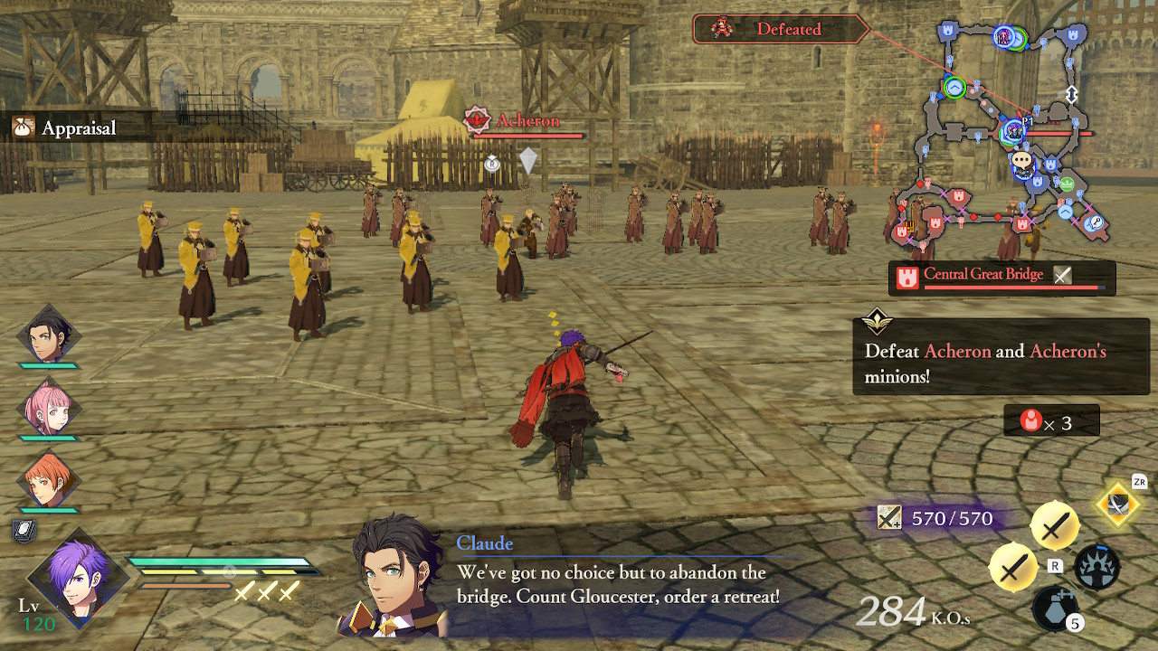 Chapter 4: The Defense of the Great Bridge Guide - Fire Emblem Warriors ...