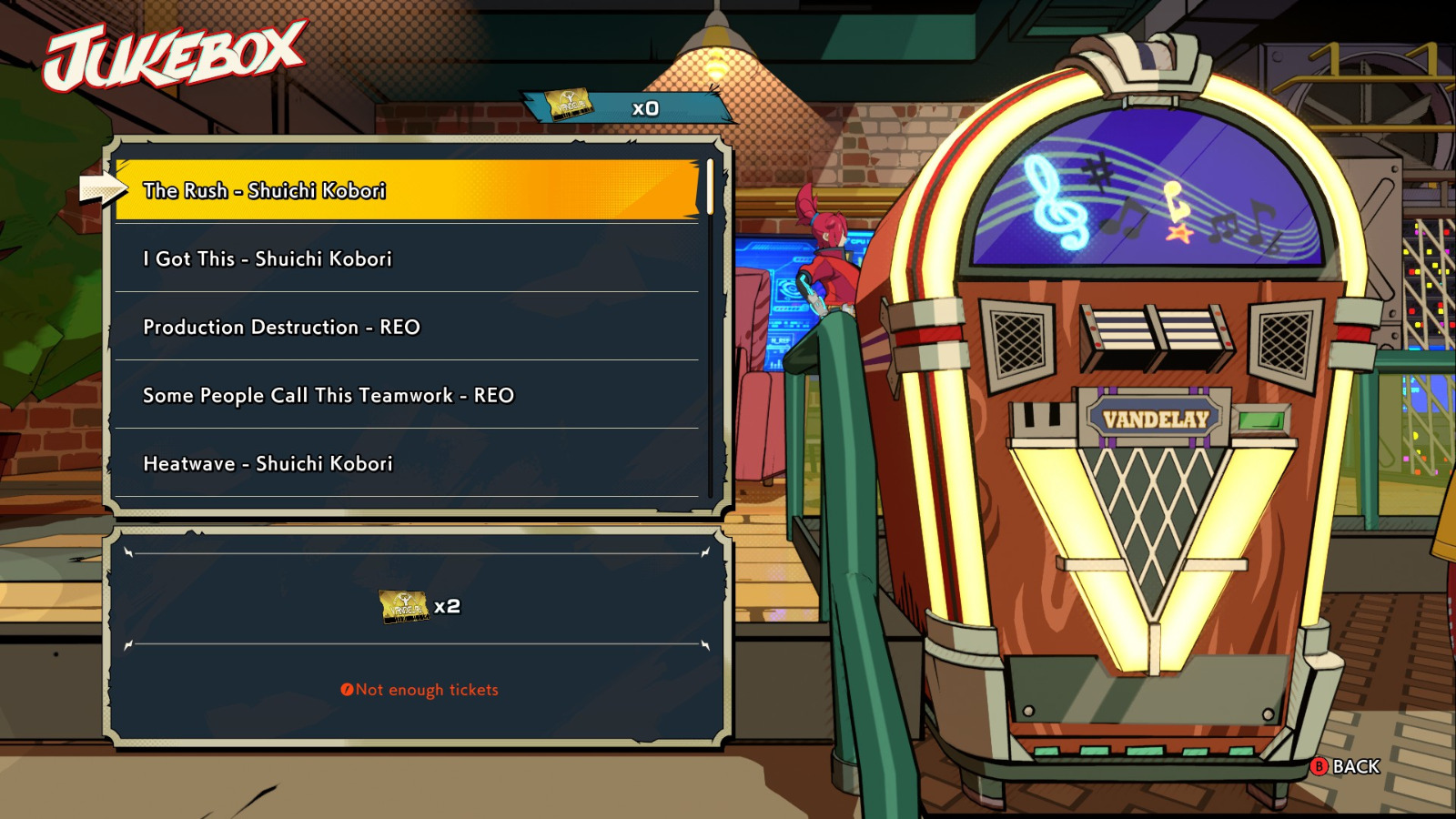 The Hideout - Stores and Facilities - Hi-Fi RUSH Walkthrough - Neoseeker