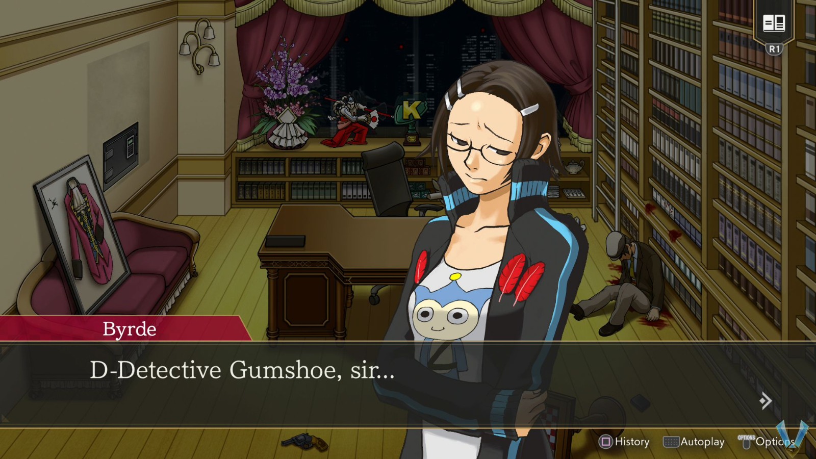 Turnabout Visitor pt1 - Ace Attorney Investigations: Miles Edgeworth ...