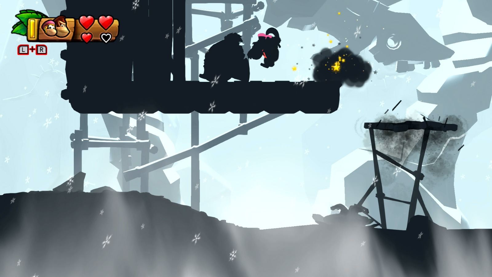 6-6 Cliffside Slide - Donkey Kong Country: Tropical Freeze Walkthrough ...