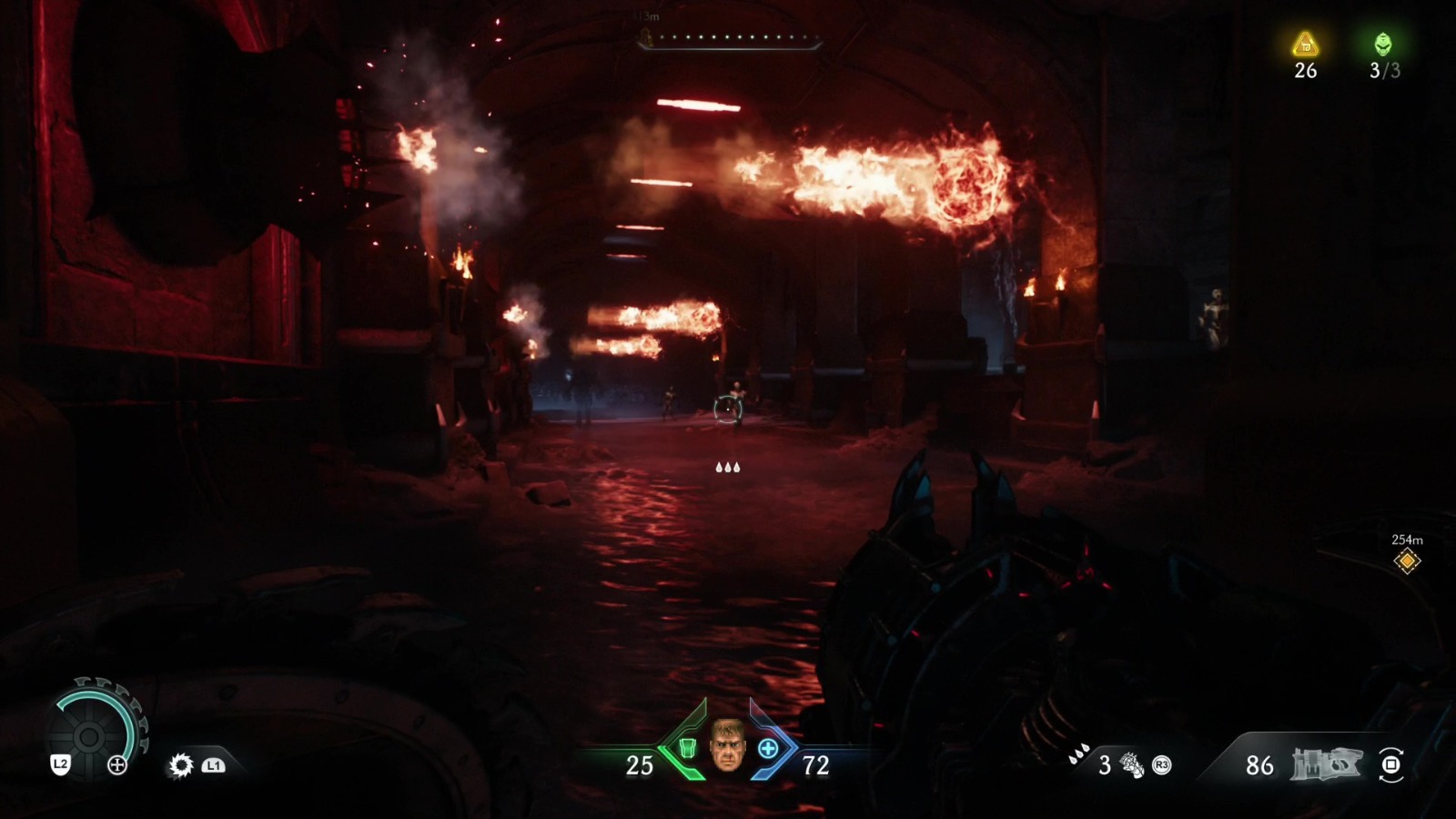 Sentinel Barracks - DOOM: The Dark Ages Walkthrough - Neoseeker