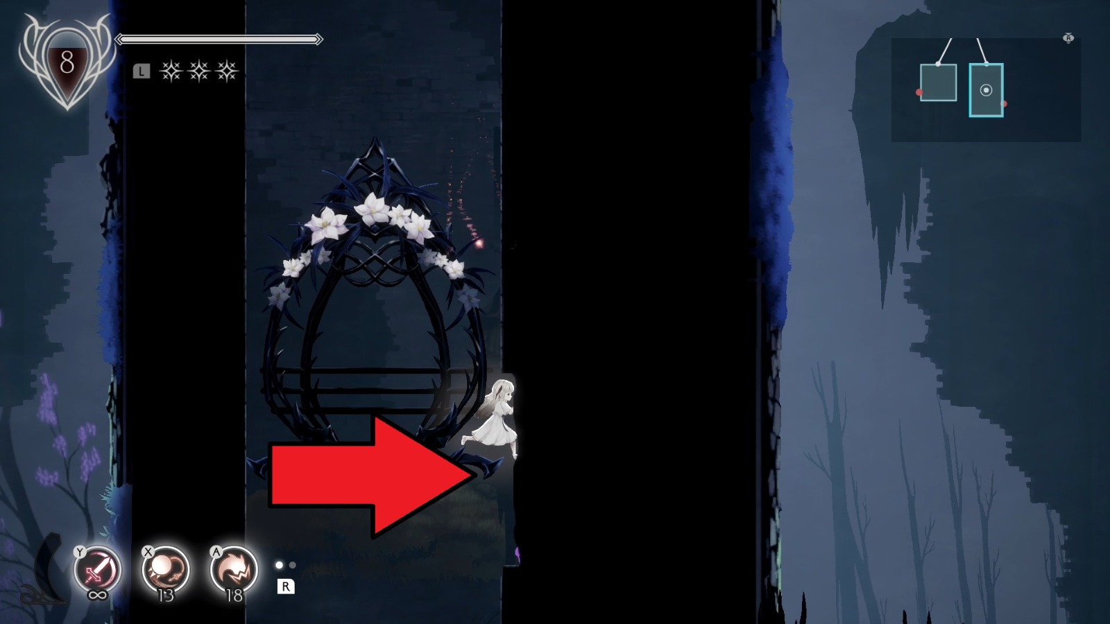 ENDER LILIES: Quietus of the Knights - Witch's Thicket Walkthrough ...