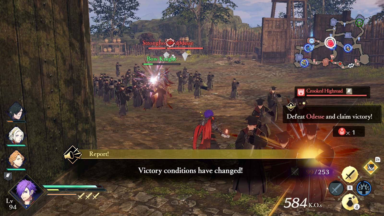 Chapter 13: Defend the Checkpoint Guide - Fire Emblem Warriors: Three ...