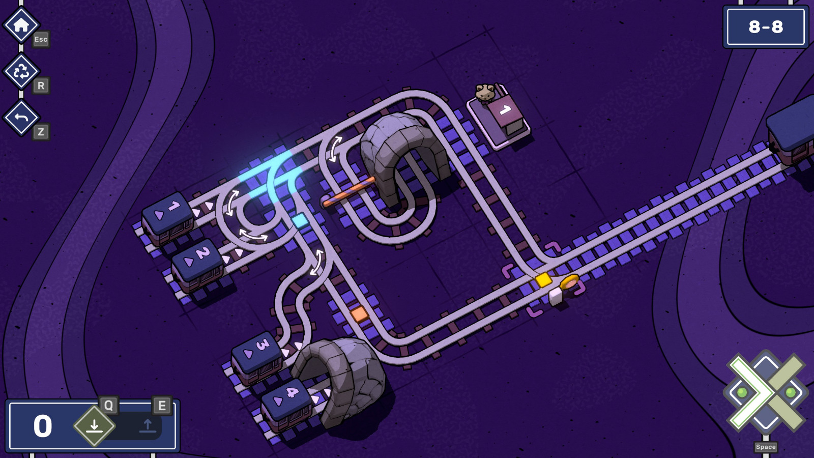 World 8 Puzzle Solutions - Railbound Walkthrough - Neoseeker