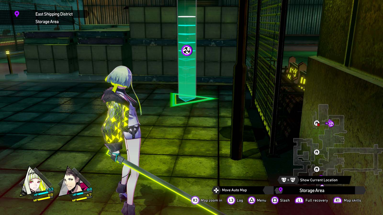 East Shipping District Guide - Soul Hackers 2 - Neoseeker