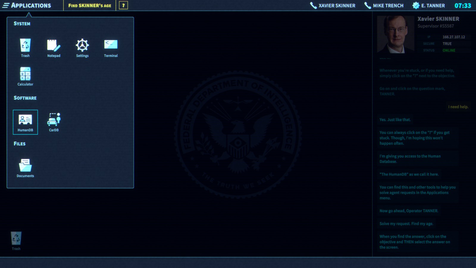 The Operator - Day One walkthrough - Neoseeker