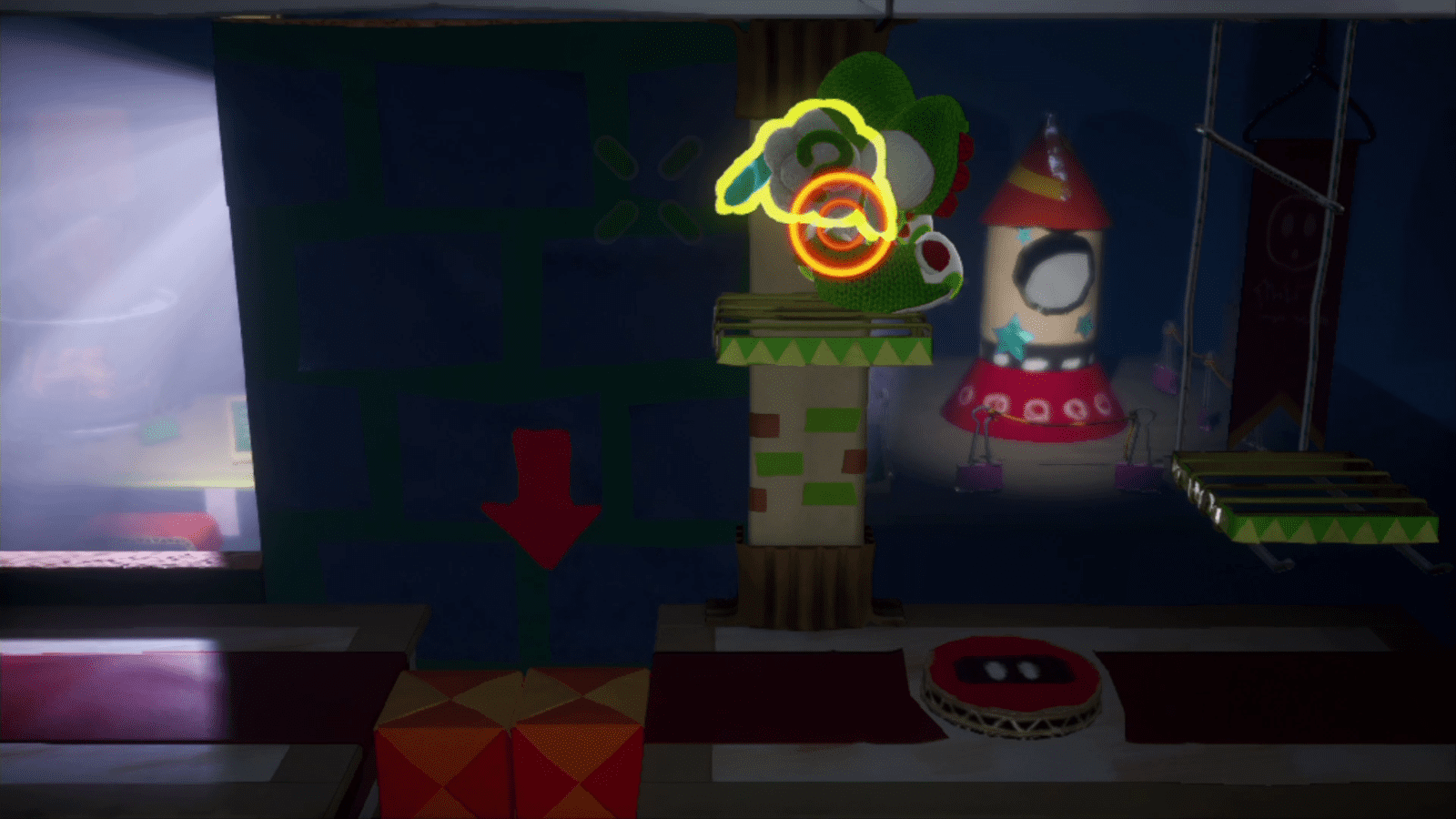 Skulking Around - Yoshi's Crafted World Walkthrough - Neoseeker