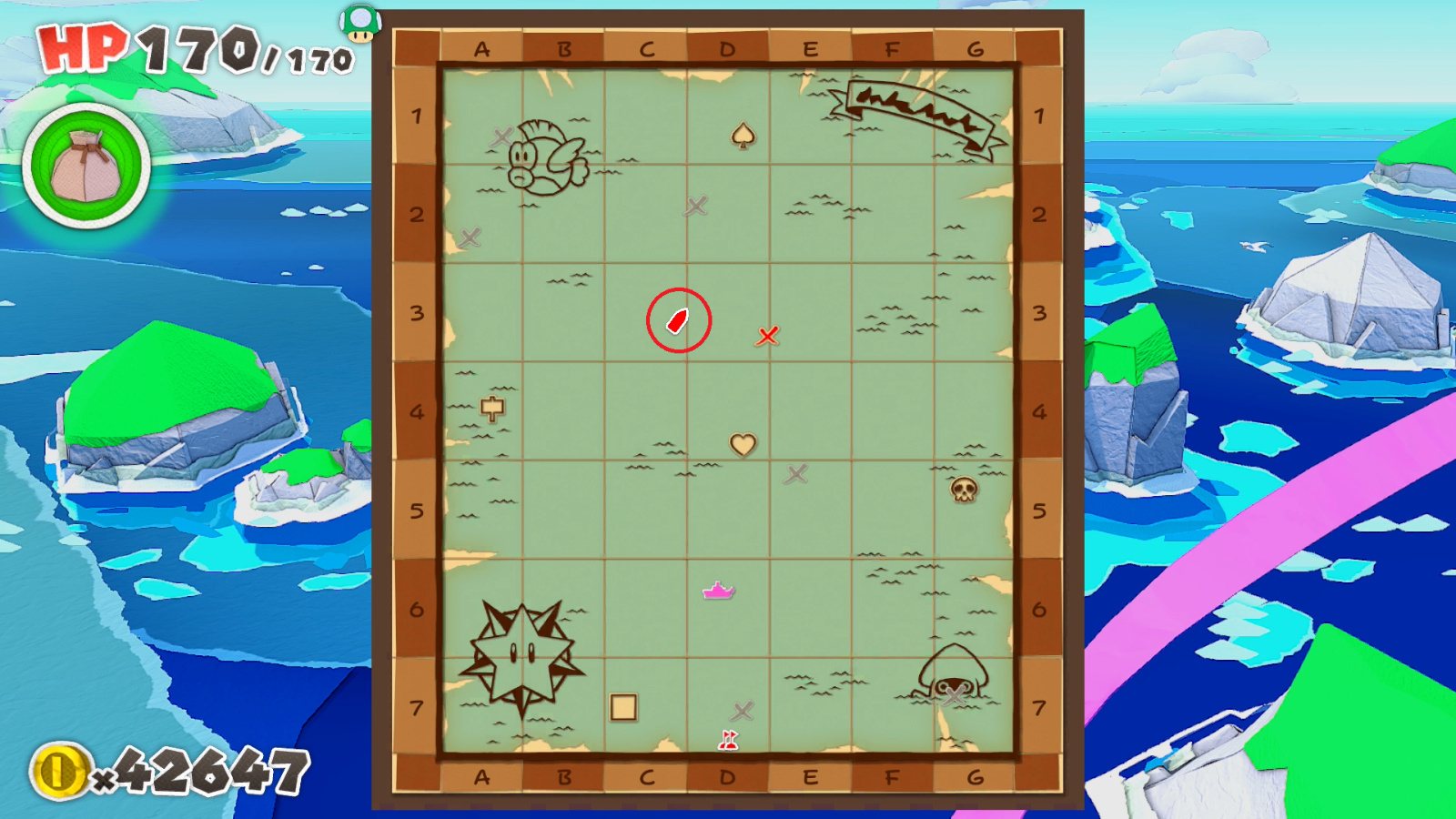 Paper Mario: Origami King - Spade Island Walkthrough - Paper Mario: The ...