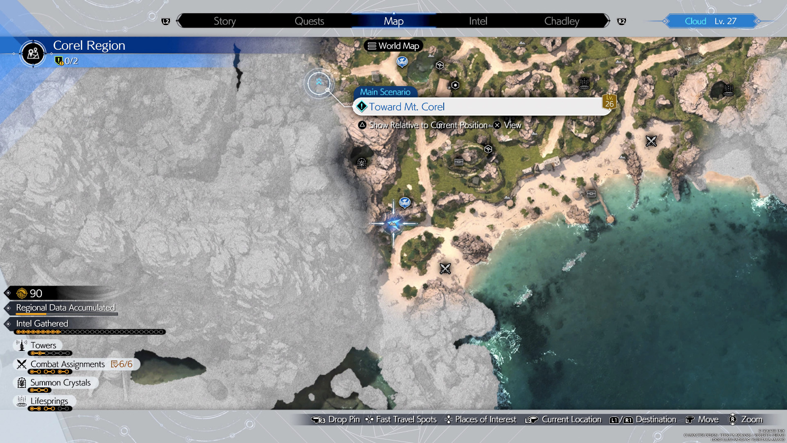 Corel Region Treasure Hunt Locations - Final Fantasy VII Rebirth ...