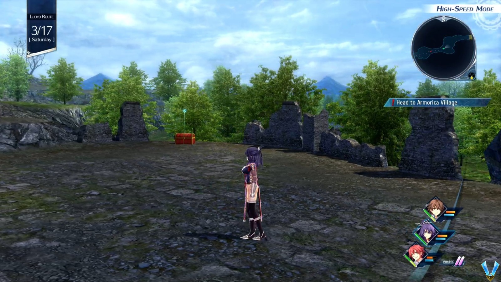 Trails into Reverie - Old Armorica Road Walkthrough - The Legend of ...