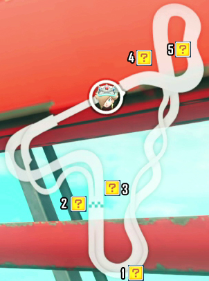 Whistlestop Summit Hidden ? Panels - Mario Kart World Walkthrough ...