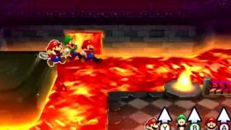 Chapter 10 - Bowser's Castle - Mario & Luigi: Paper Jam Walkthrough ...