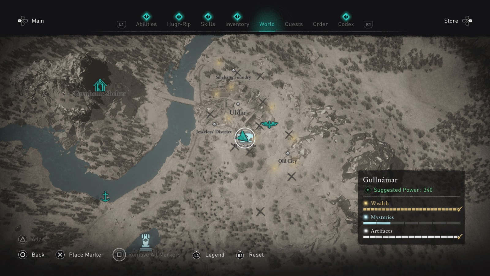 Dawn of Ragnarök - Mythical Memory Locations - Assassin's Creed ...