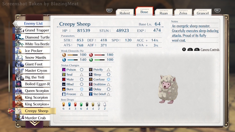 Creepy Sheep - Trails in the Sky 1st Chapter Walkthrough - Neoseeker