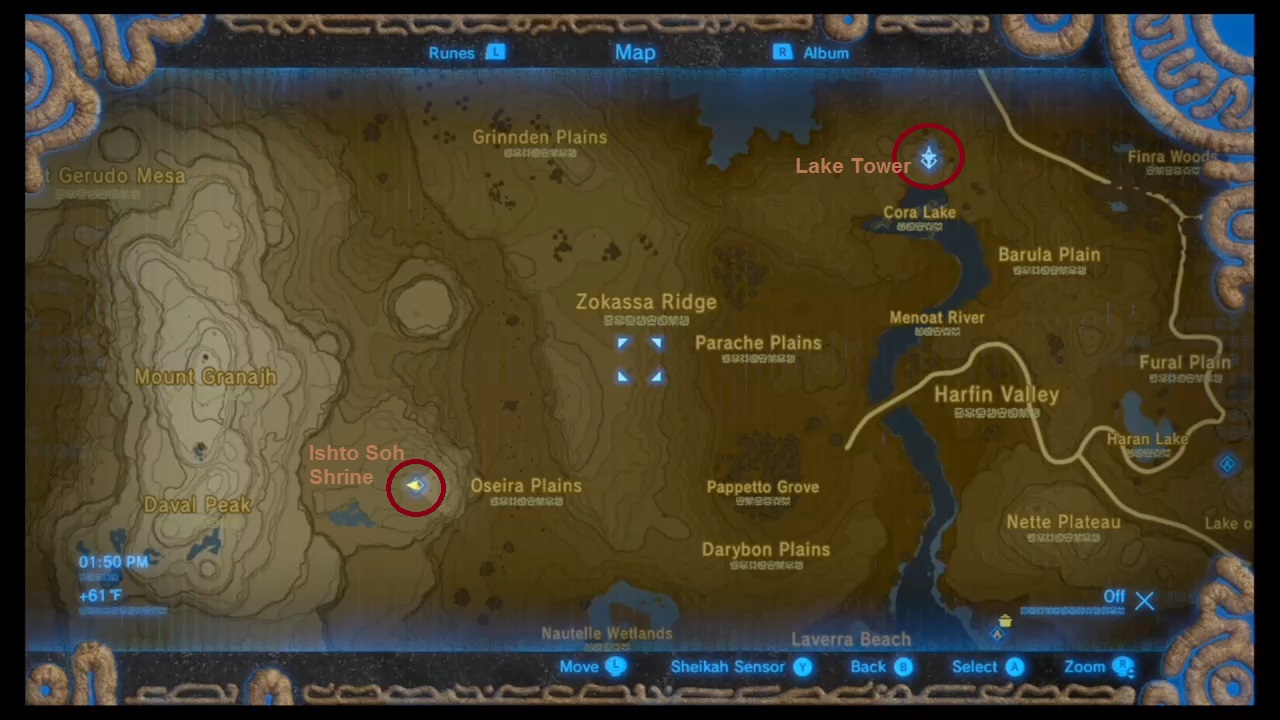 Lake Shrines and Shrine Quests - The Legend of Zelda: Breath of the ...