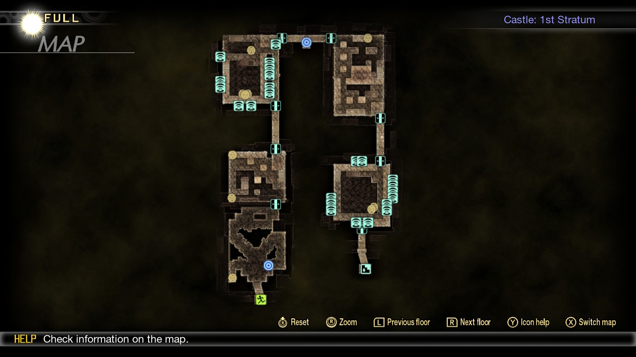 Demon King's Castle Maps & Information - Shin Megami Tensei V ...