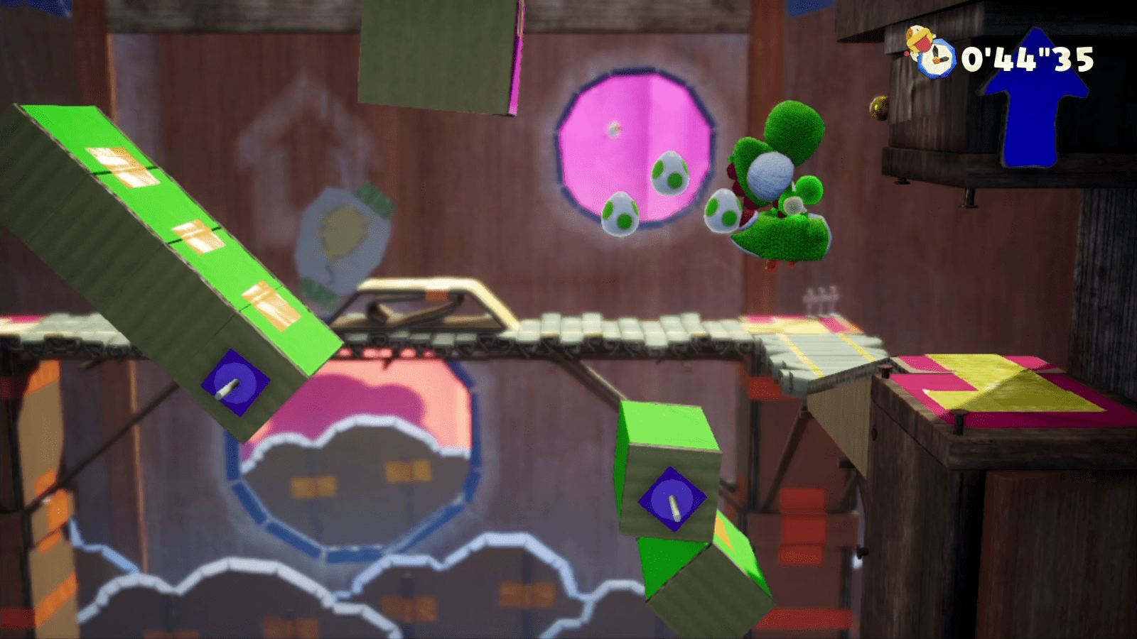Worlds-Open, Shut! - Yoshi's Crafted World Walkthrough - Neoseeker