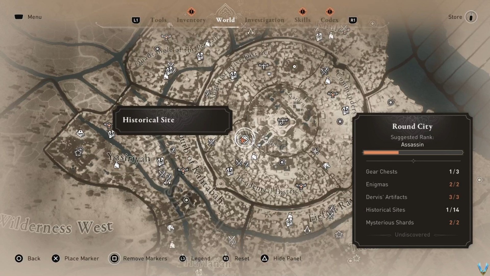 Assassin's Creed Mirage - Round City Historical Sites Locations Guide ...