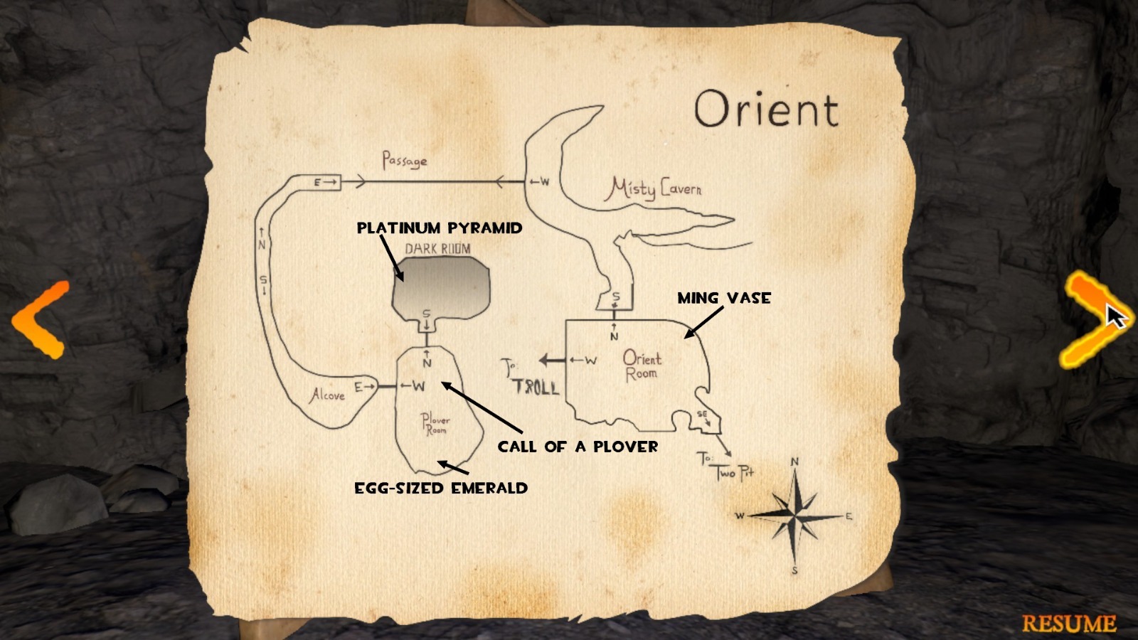 Maps - Colossal Cave (2023) Walkthrough - Neoseeker