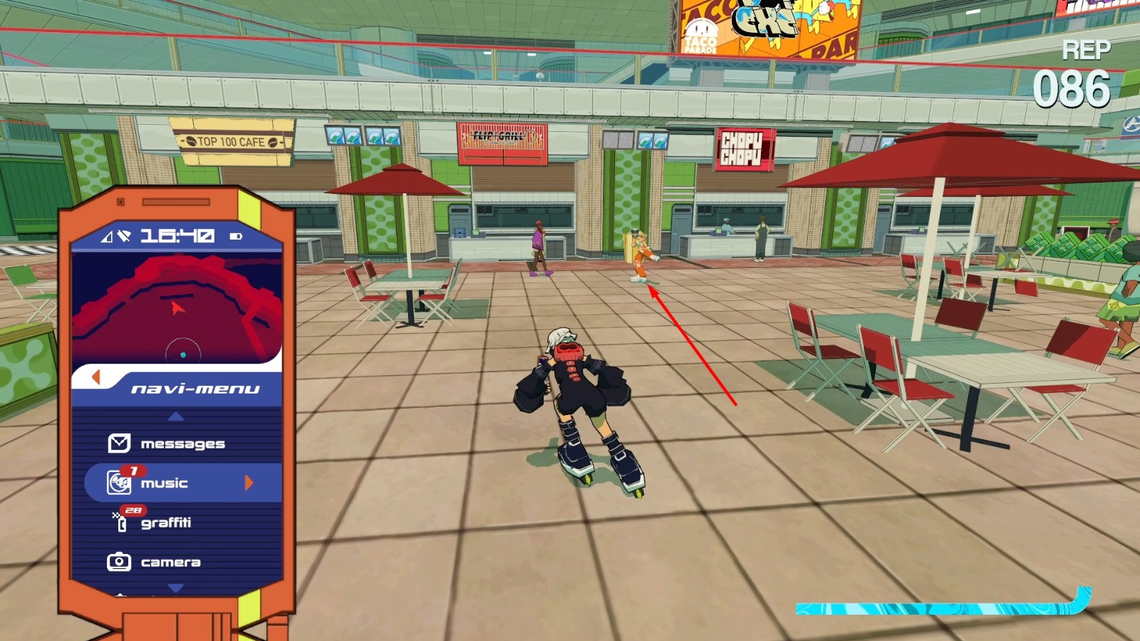 Bomb Rush Cyberfunk - Millennium Mall Walkthrough - Neoseeker