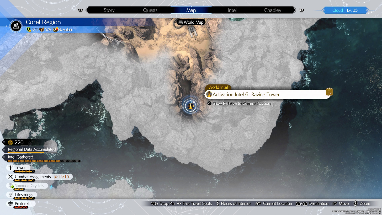 World Intel: Corel Region - Final Fantasy VII Rebirth Walkthrough ...