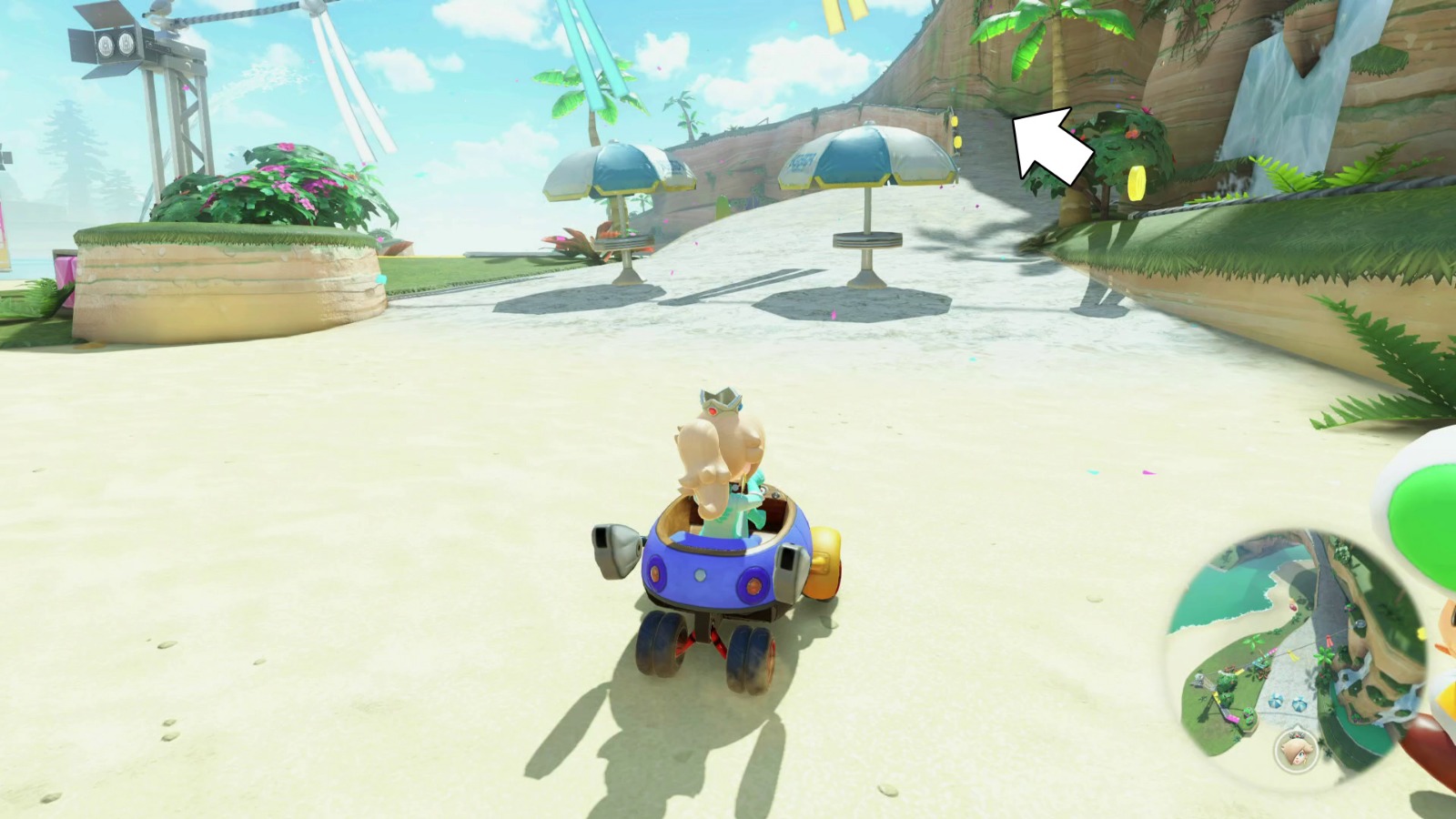 Koopa Troopa Beach Hidden ? Panel Locations - Mario Kart World ...