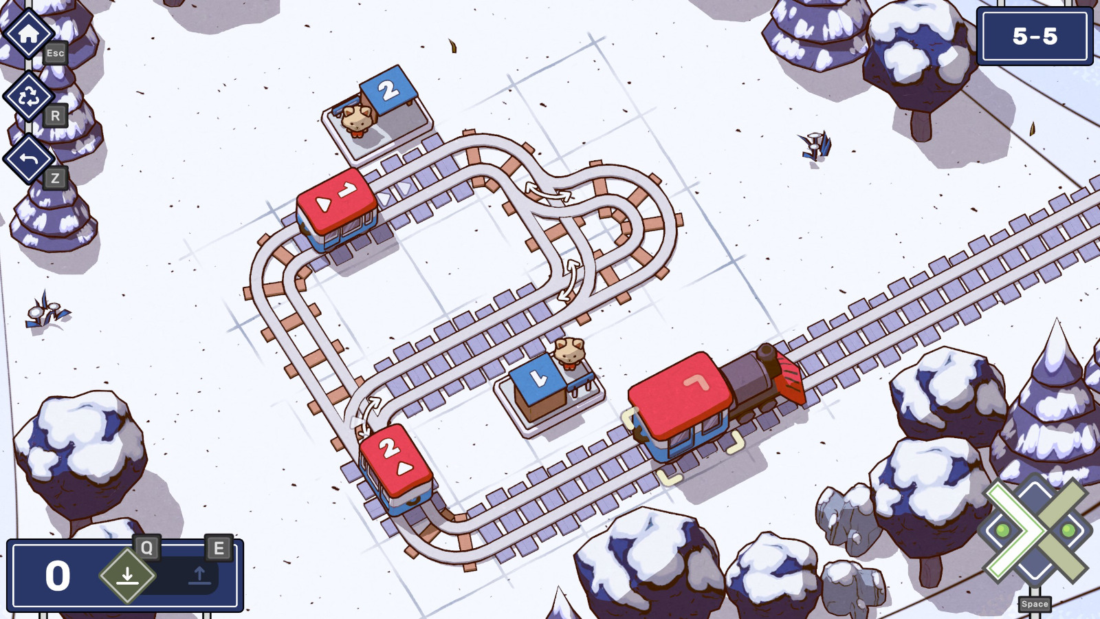 World 5 Puzzle Solutions - Railbound Walkthrough - Neoseeker