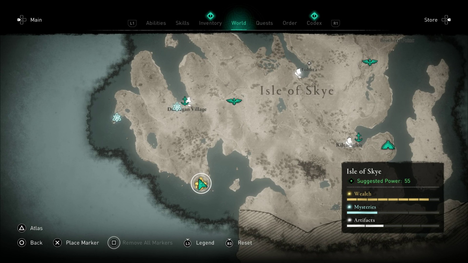 Isle of Skye - Gear Chest Locations - Assassin's Creed Valhalla ...