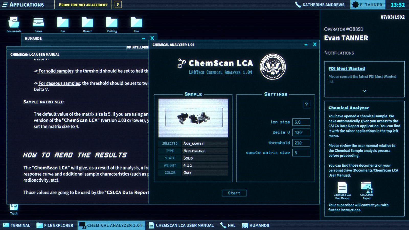 The Operator - Day Two walkthrough - Neoseeker