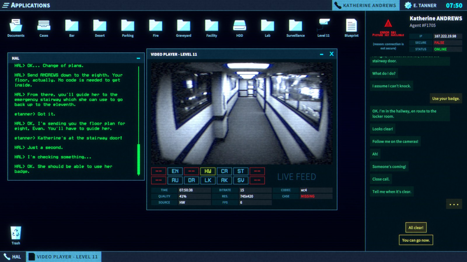 The Operator - Day Four walkthrough - Neoseeker