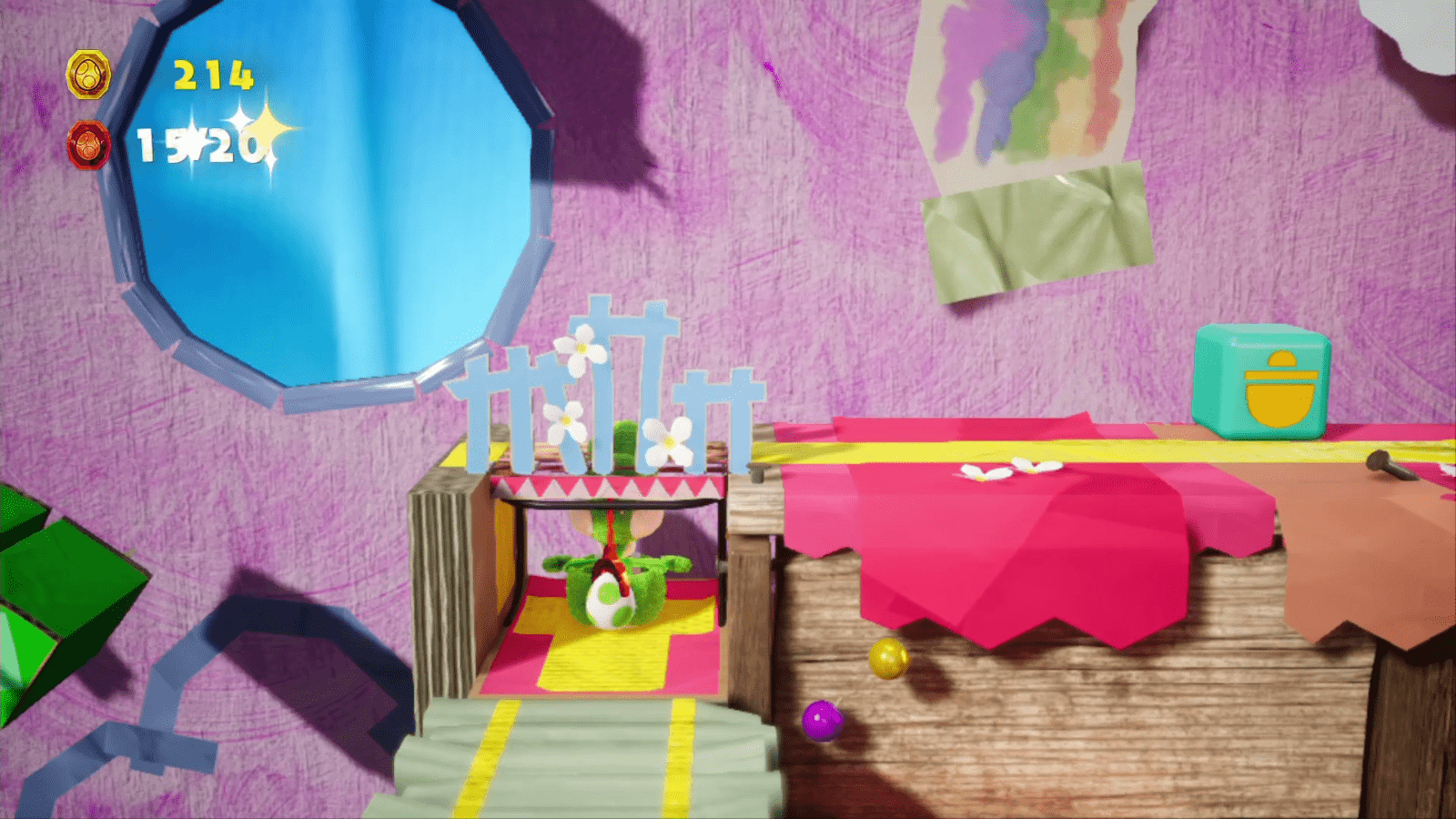 Worlds-Open, Shut! - Yoshi's Crafted World Walkthrough - Neoseeker