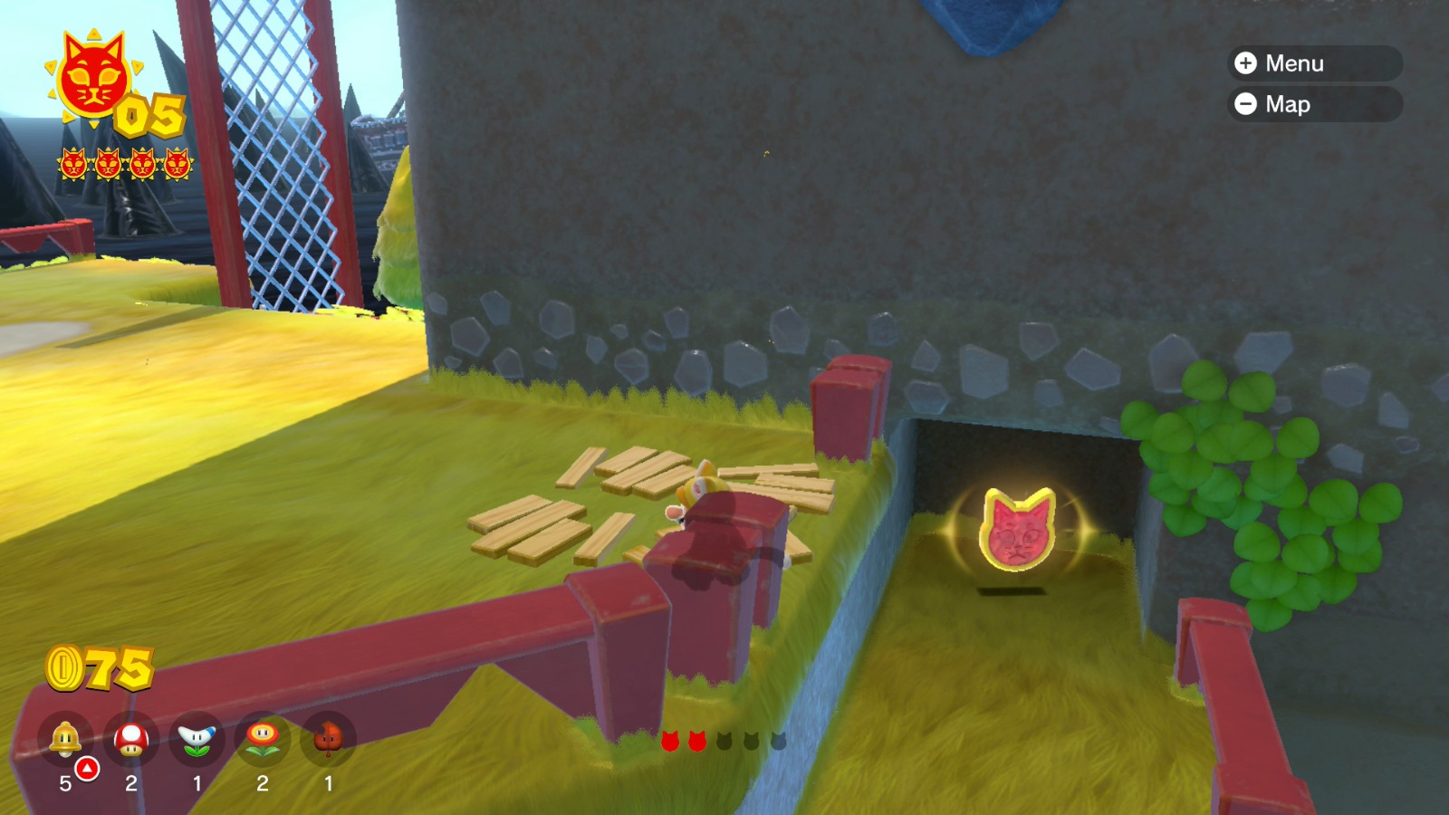 Scamper Shores - All Cat Shine Locations - Bowser's Fury Walkthrough ...