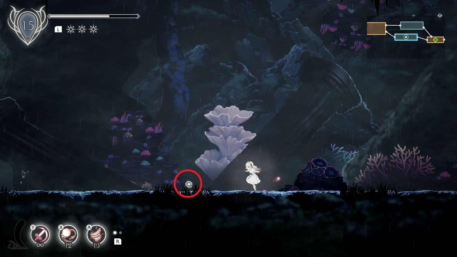 ENDER LILIES: Quietus of the Knights - Witch's Thicket Walkthrough ...