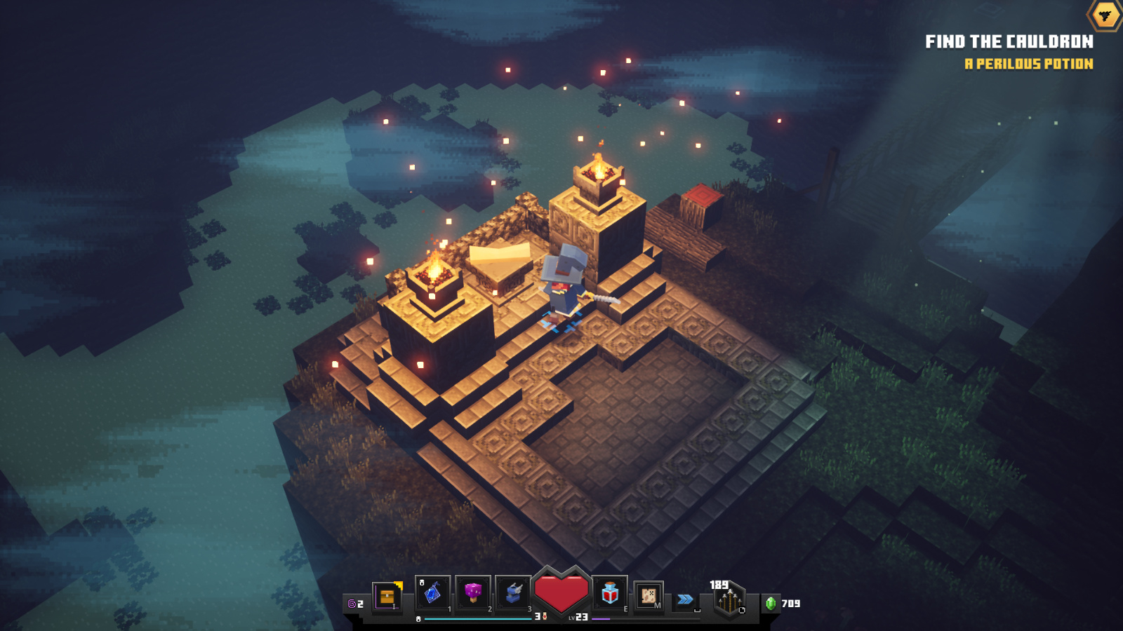 Soggy Swamp Walkthrough - Minecraft Dungeons - Neoseeker