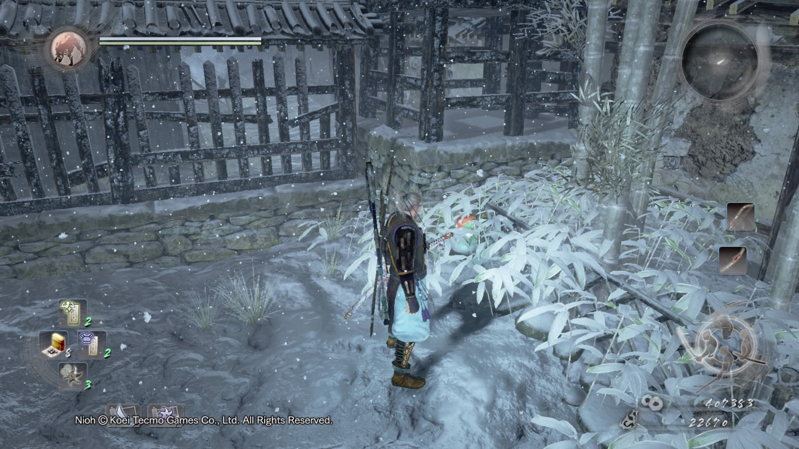 Falling Snow - Nioh Walkthrough - Neoseeker