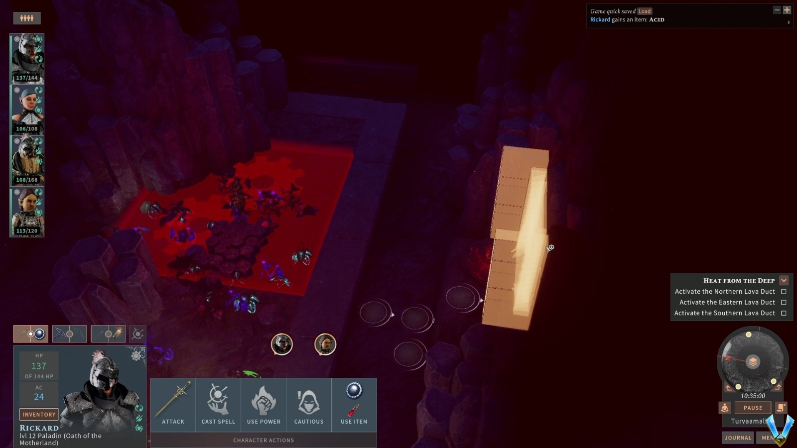 Solasta - Heat from the Deep Walkthrough - Solasta: Crown of the ...