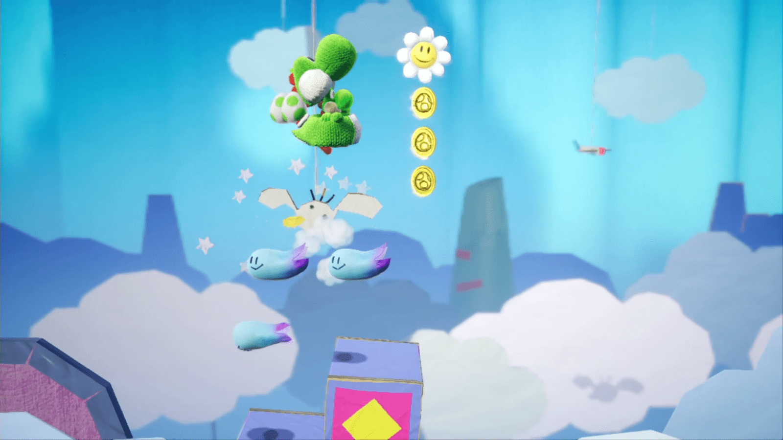 Worlds-Open, Shut! - Yoshi's Crafted World Walkthrough - Neoseeker