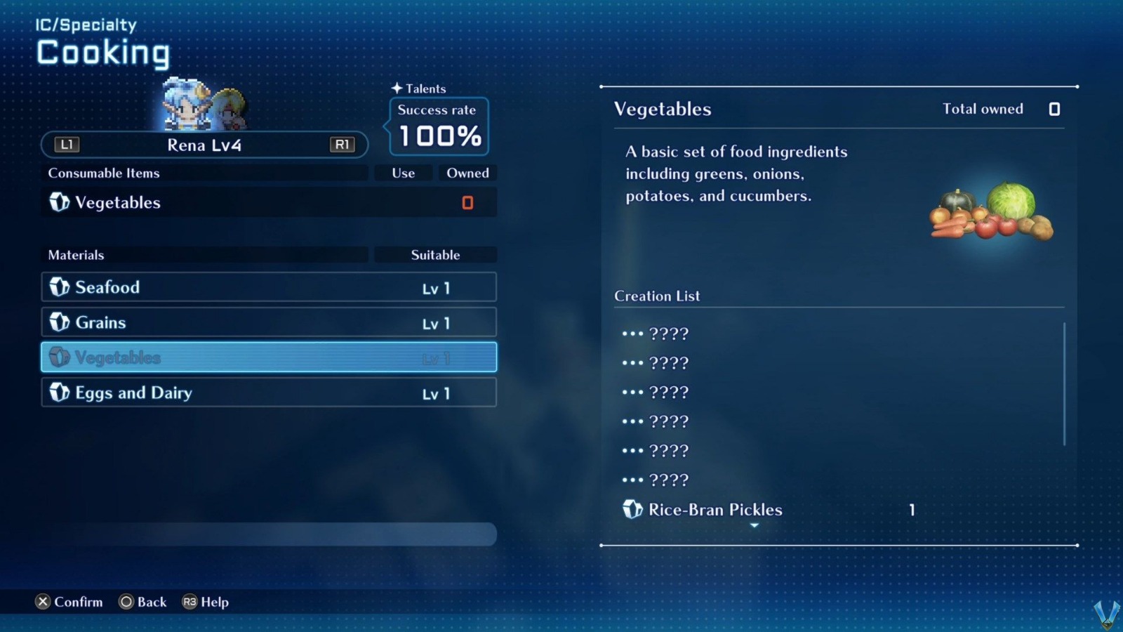 Star Ocean: The Second Story R - All Cooking Missions Guide - Star ...