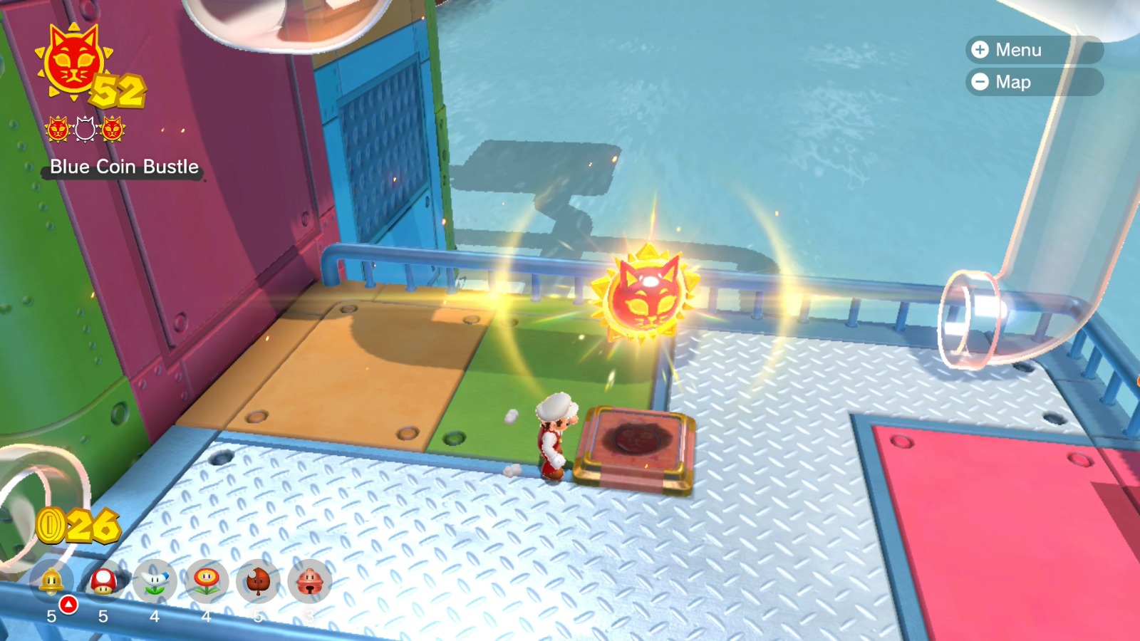 Pipe Path Tower - All Cat Shine Locations - Bowser's Fury Walkthrough ...