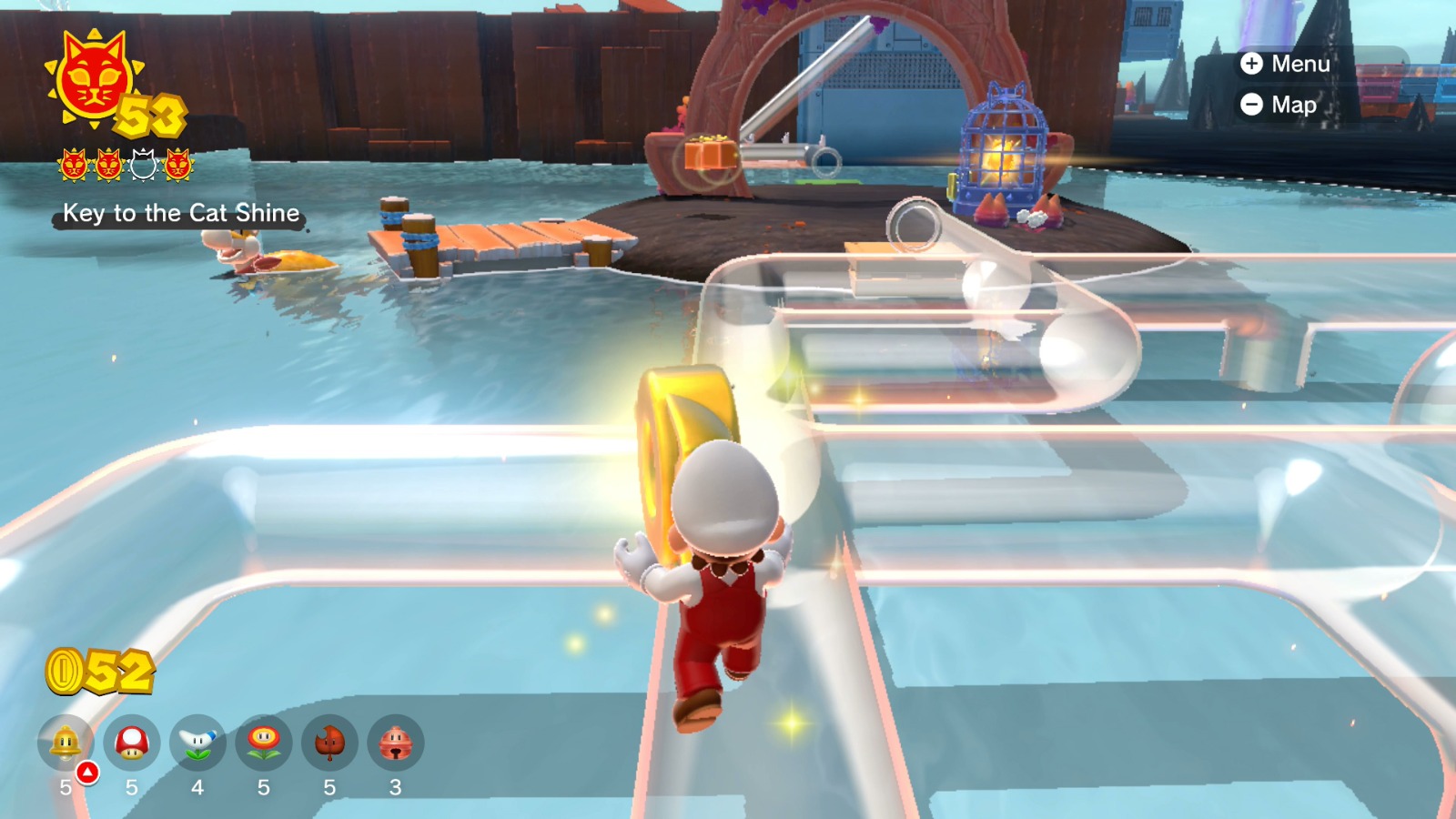 Pipe Path Tower - All Cat Shine Locations - Bowser's Fury Walkthrough ...