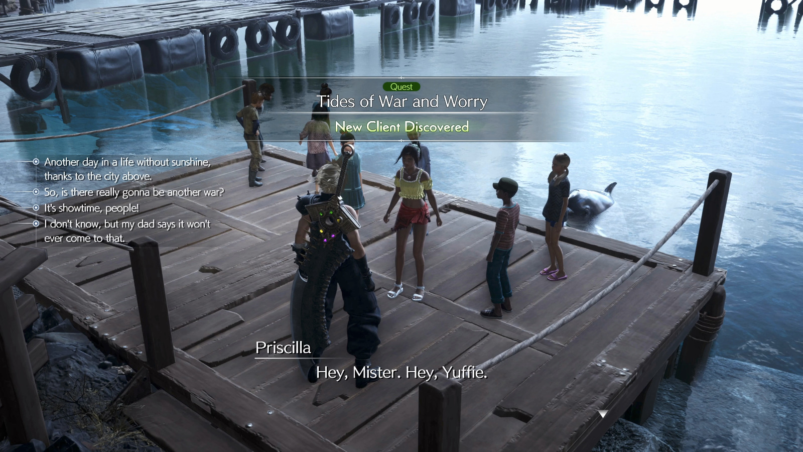 Side Quest: Tides of War and Worry - Final Fantasy VII Rebirth ...