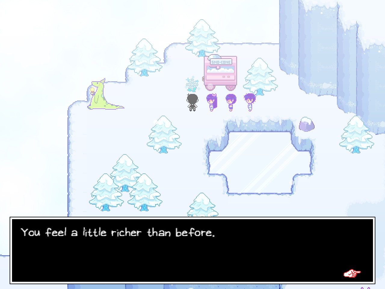 Extra Areas - Snowglobe Mountain - Omori Walkthrough - Neoseeker