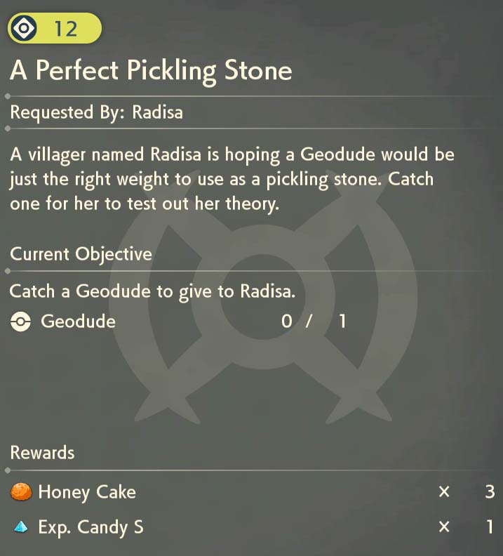 A Perfect Pickling Stone Request Guide - Pokémon Legends: Arceus ...