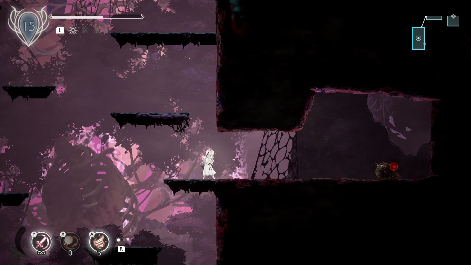 ENDER LILIES: Quietus of the Knights - Witch's Thicket Walkthrough ...